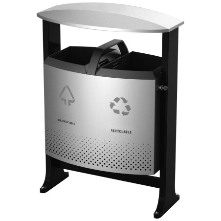 POUBELLE TRI EXTÉRIEUR HAVI 2 X 39 L